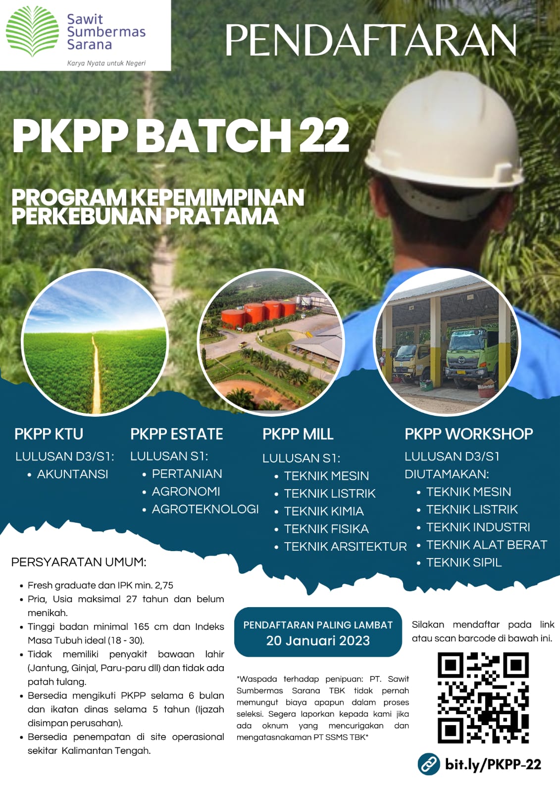 PT Sawit Sumbermas Sarana Tbk Sedang Melakukan Recruitment, Mari ...