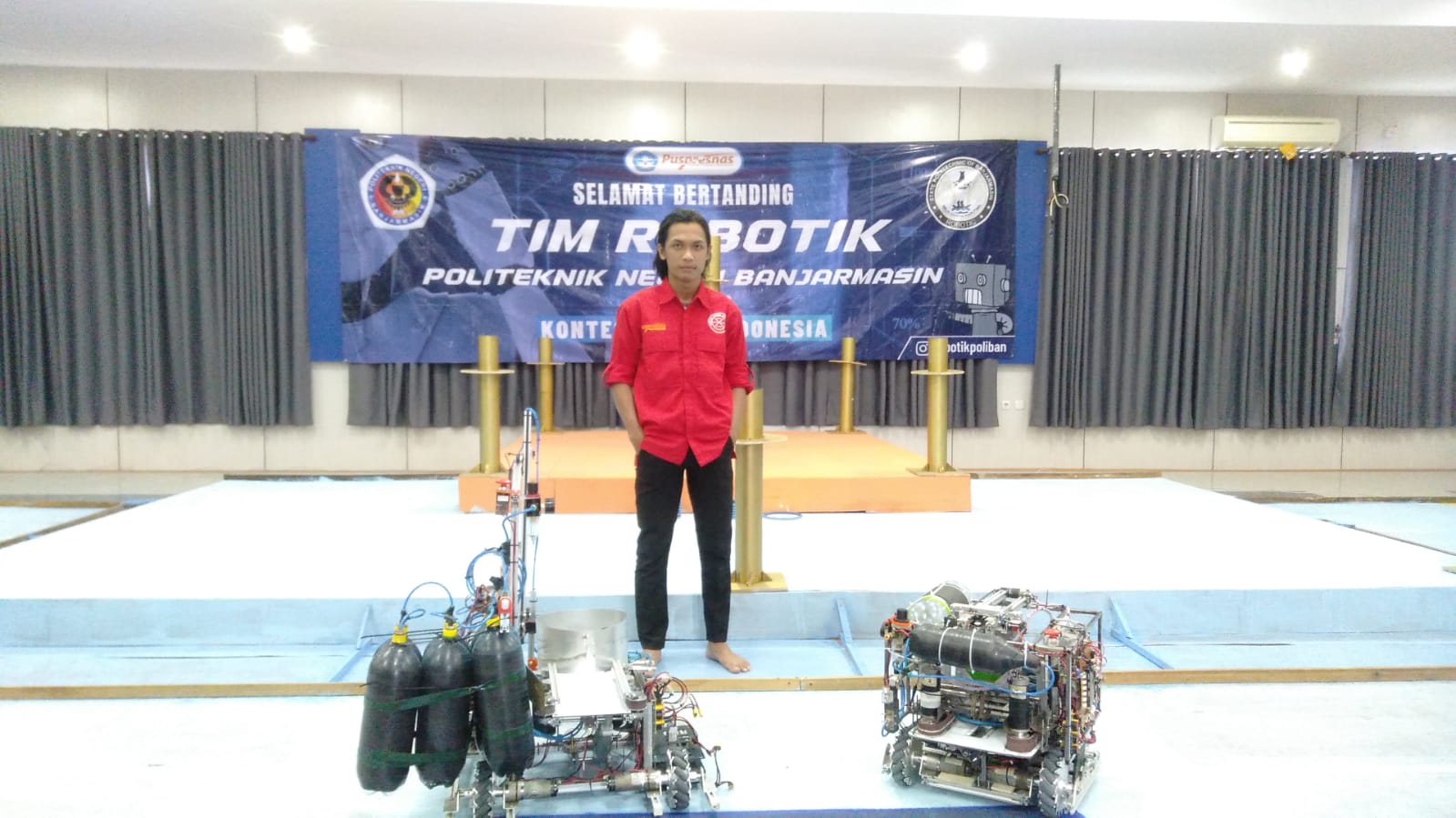 Lolos KRI 2023 Tingkat Nasional, Tim Robotik Poliban Terus Maksimalkan ...