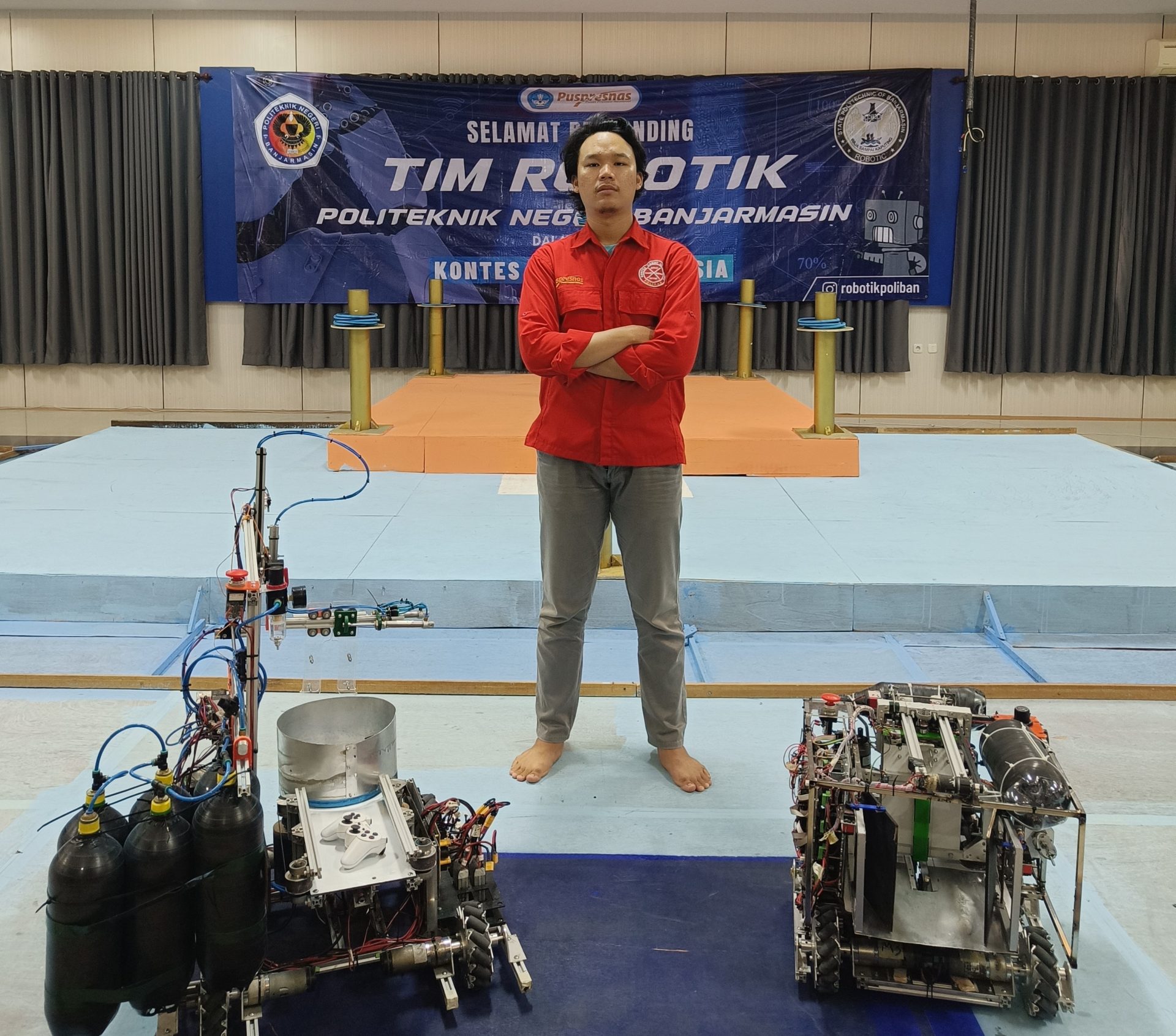 Lolos KRI 2023 Tingkat Nasional, Tim Robotik Poliban Terus Maksimalkan ...